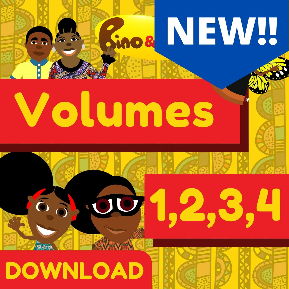 Bino and Fino Volumes 1,2,3,4 Download To Own